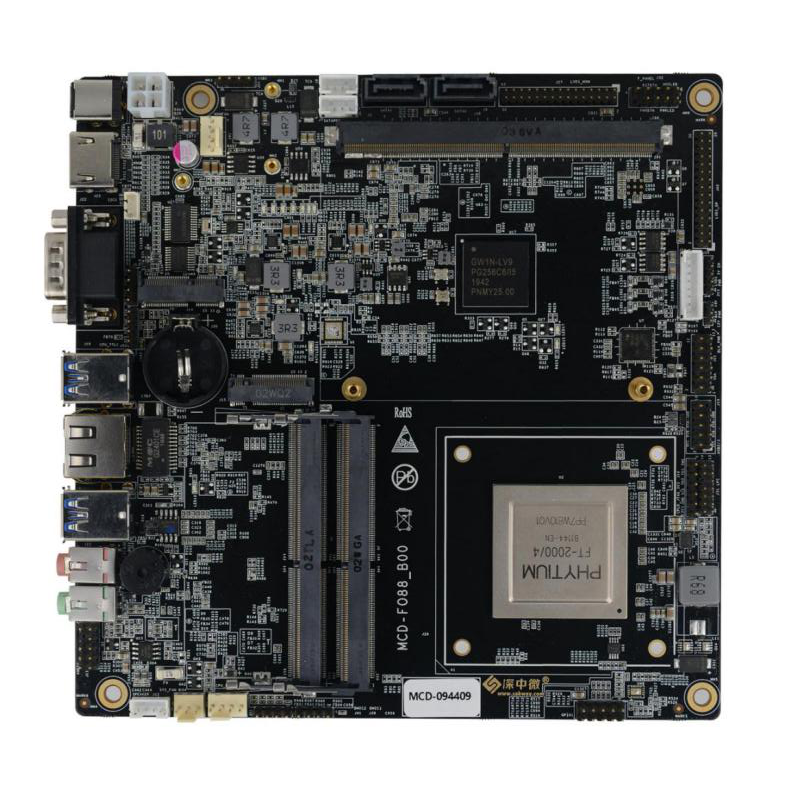 MCD-FO88—飞腾FT-2000/4 ITX主板_专注国产龙芯，国产飞腾，国产海光，华为鲲鹏/昇腾等平台的解决方案